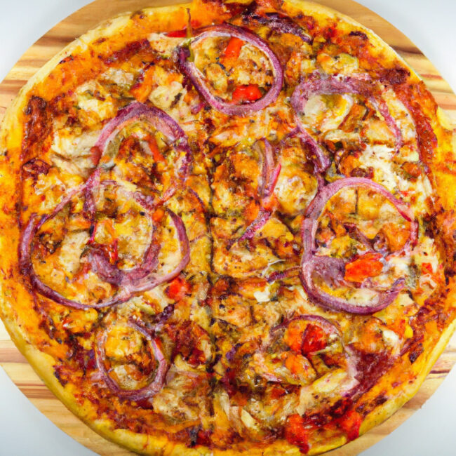 Piri piri chicken pizza | AH7.fit™